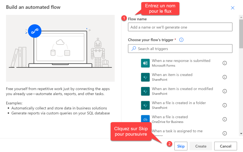 Power Automate – Comment récupérer le contenu d’emails dans Gmail et l’enregistrer dans Google ...