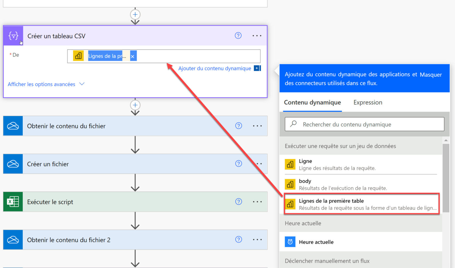 Comment exporter automatiquement des données Power BI dans Excel – Exécuter une requête sur un ...