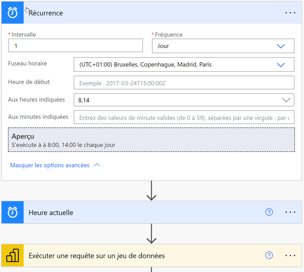 Comment exporter automatiquement des données Power BI dans Excel – Exécuter une requête sur un ...