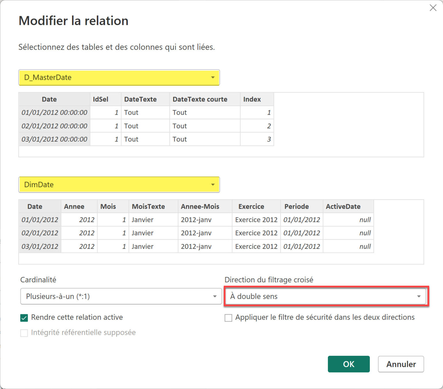 Créer une table Master Date pour simplifier la sélection de dates MTD ...
