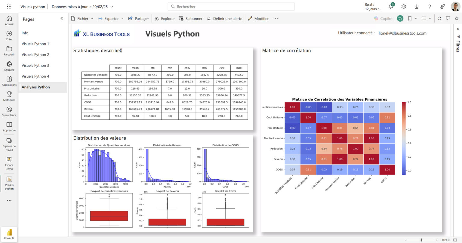 Créer des visualisations avancées et uniques dans Power BI avec Python ... Créer des visualisations avancées et uniques dans Power BI avec Python ...