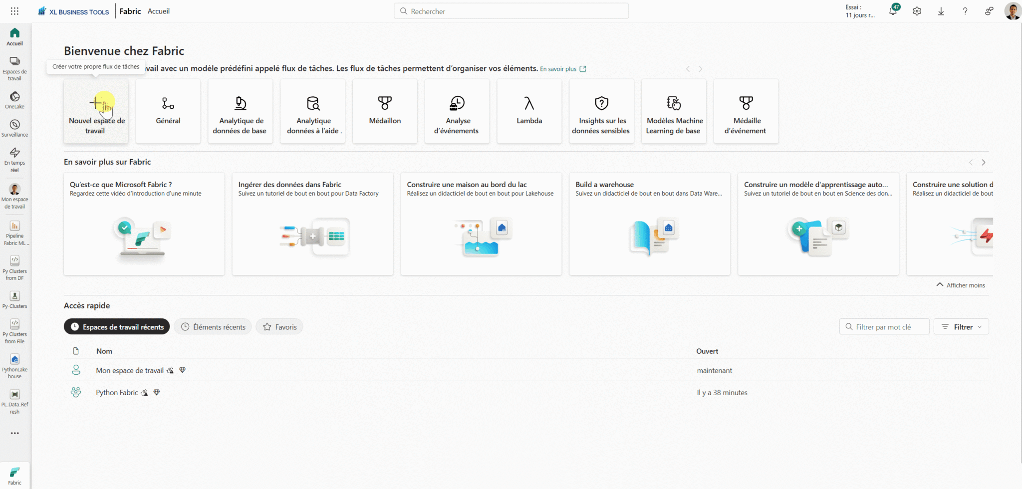 Projet Fabric : j’ai automatisé un pipeline complet d’analyse de ...